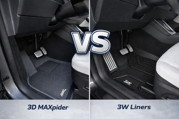 Tesla All-Weather Floor Mats 3D MAXpider vs 3W Liners: Which Is Better