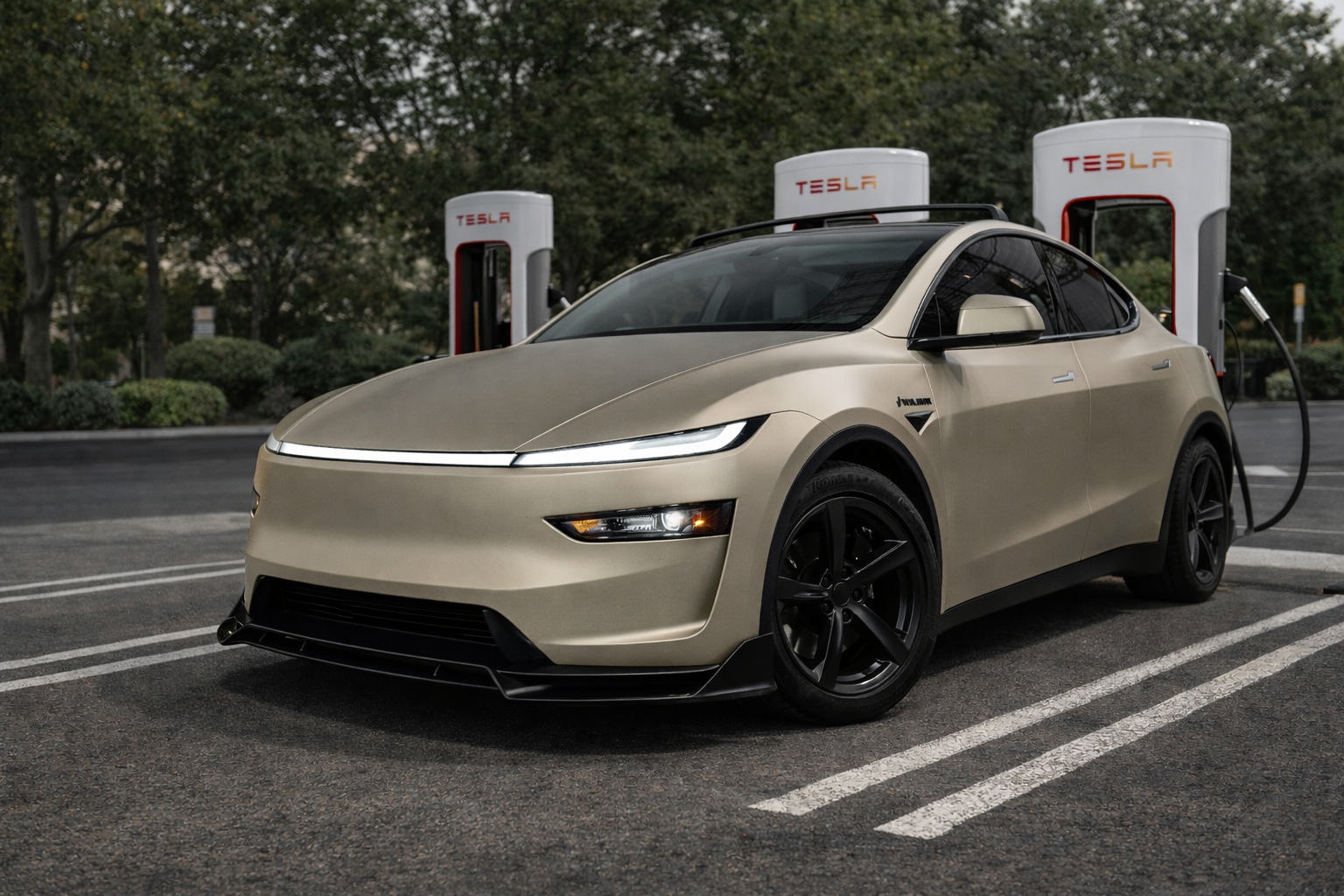 Turn Your Model Y Into a Performance Look-Alike: The Front Body Kit Up