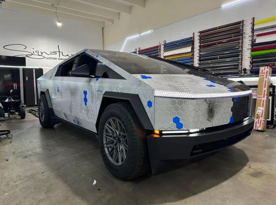 The Tesla Cybertruck Wrap That Split EV Fans Right Down The Middle