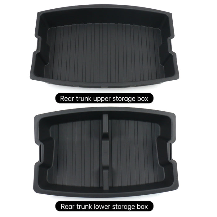 Tesla Model 3 Highland Rear Trunk Stackable Double Storage Box