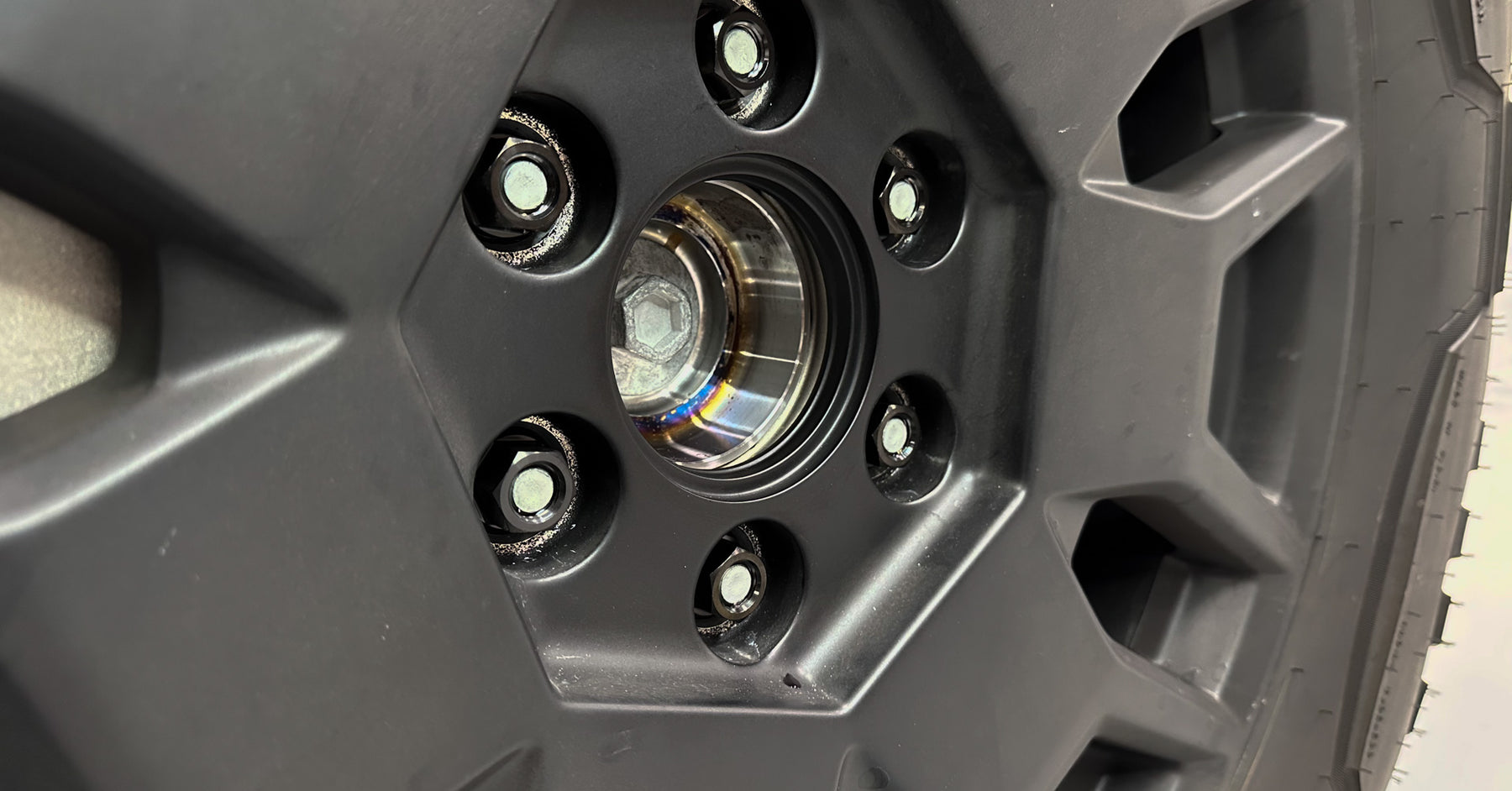 Tesla Cybertruck Grade 5 Titanium Lug Nuts