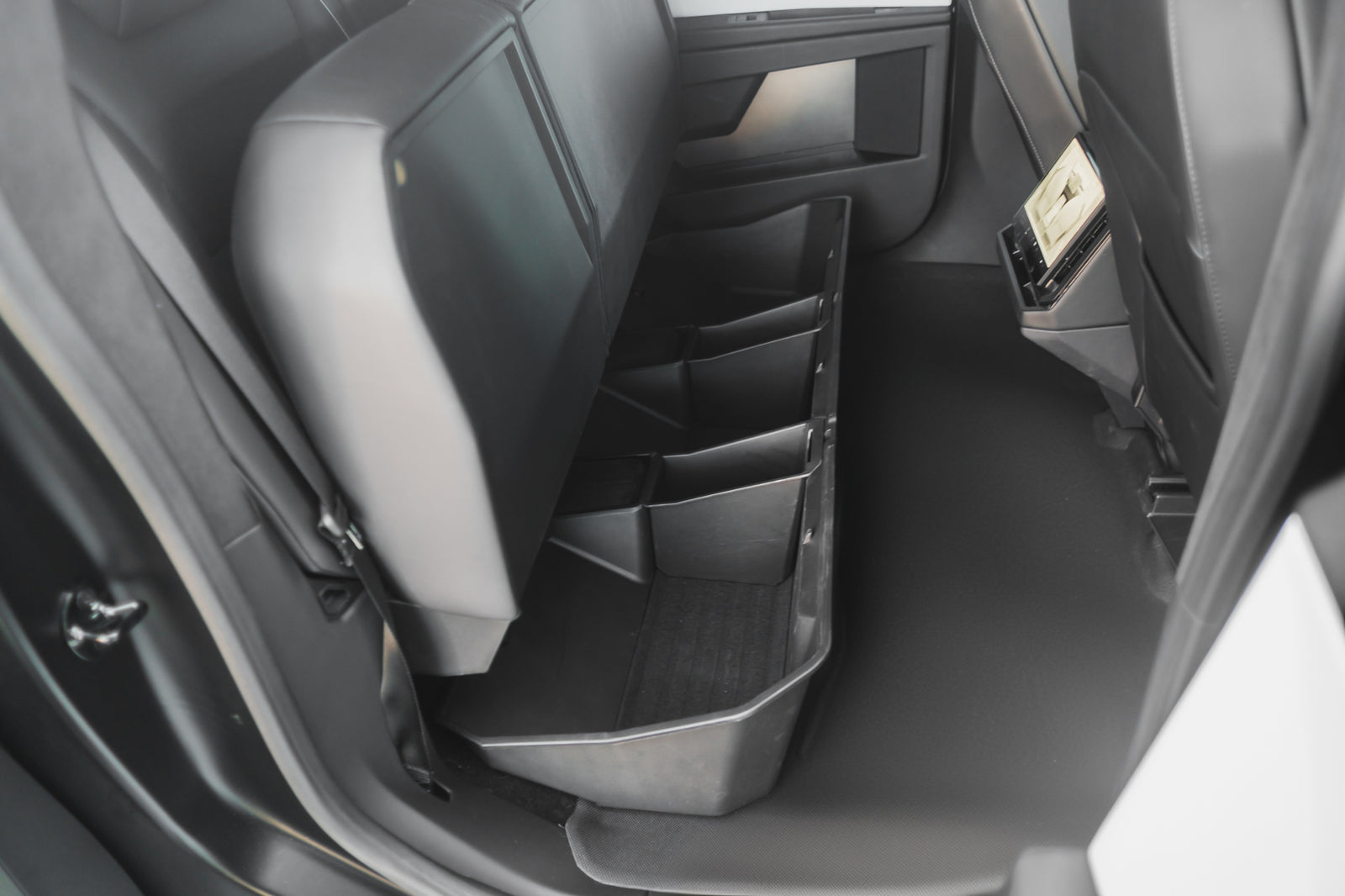 Tesla Cybertruck Rear Under Seat Storage Organizer Bin