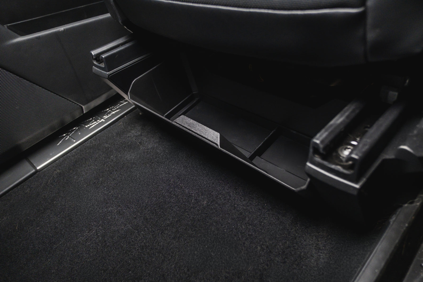 Tesla Cybertruck Front Under Seat Storage Bins