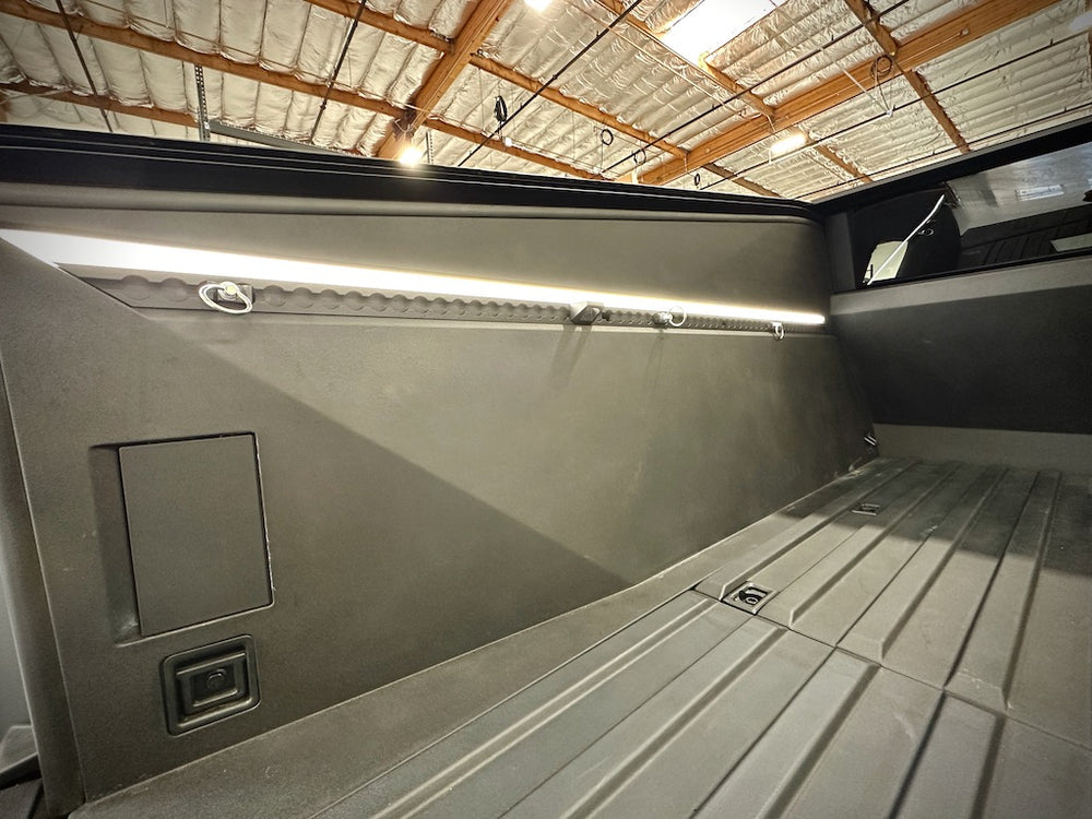 Tesla Cybertruck L-Track Quick-Release Hooks for Tie Downs