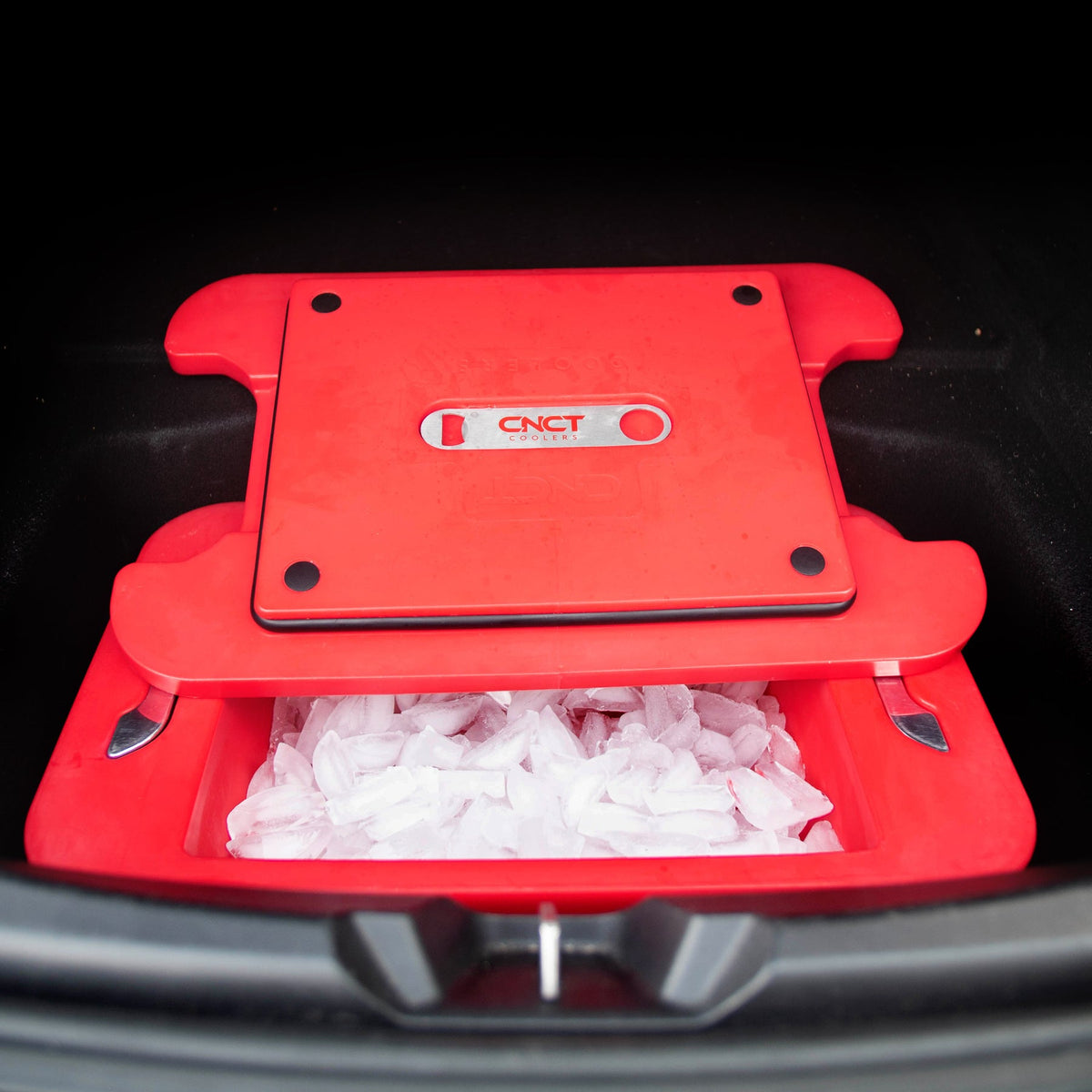 Tesla Model Y & 3 Custom Cooler by CNCT Coolers