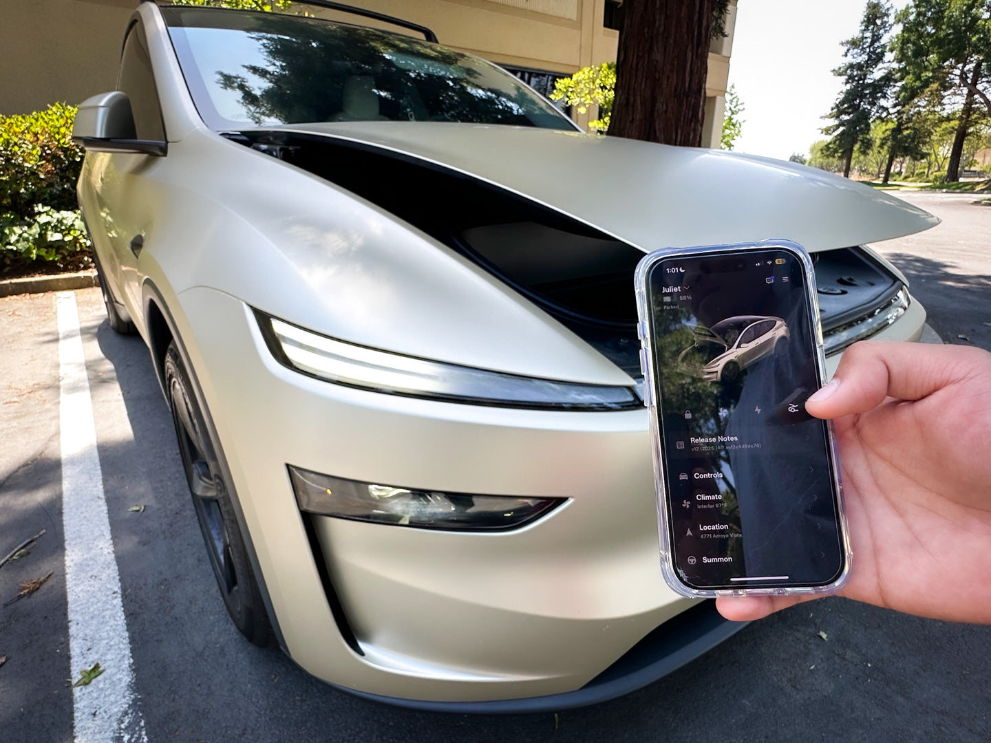 Tesla Model Y Electric Power Frunk Kit