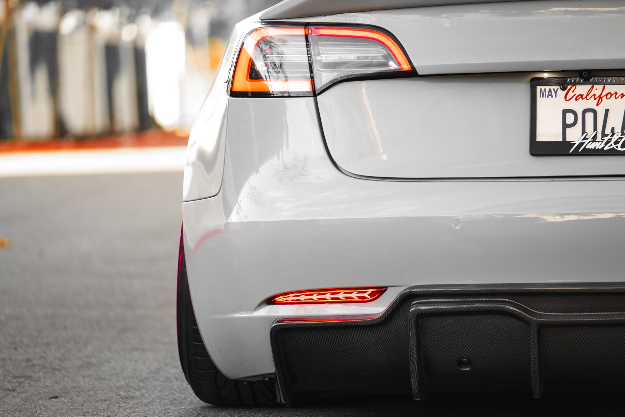 Tesla Model 3 Rear Bumper Sequential LED Turn Indicators/Brake Lights