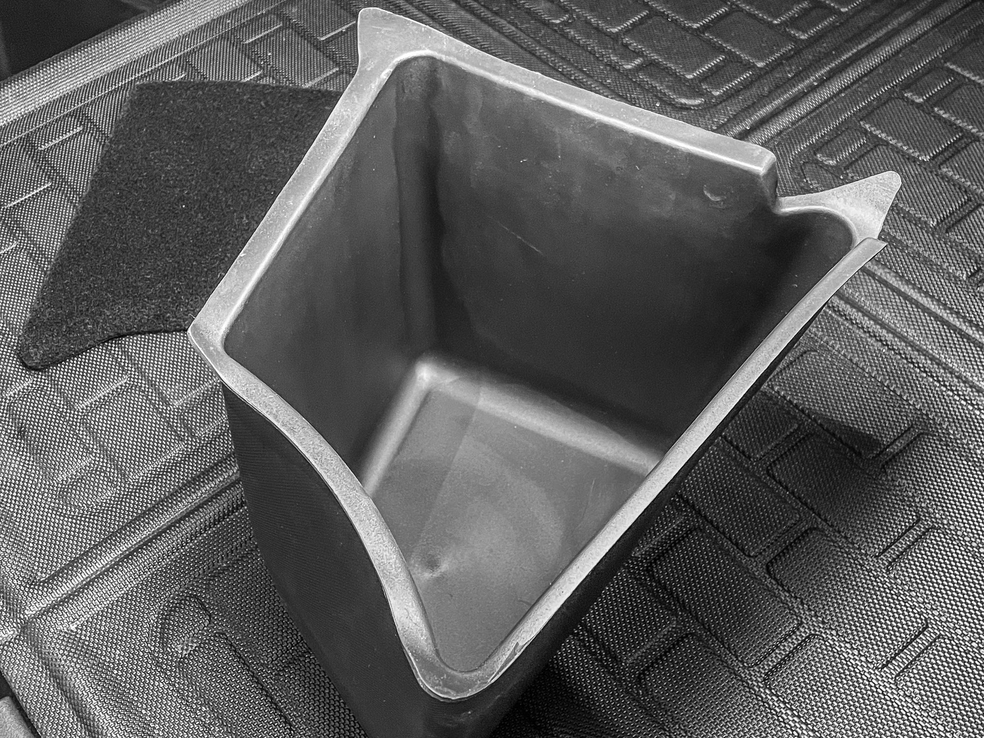 Tesla Model Y Trunk Side Storage Bins with Carpeted Lids (OEM Style )