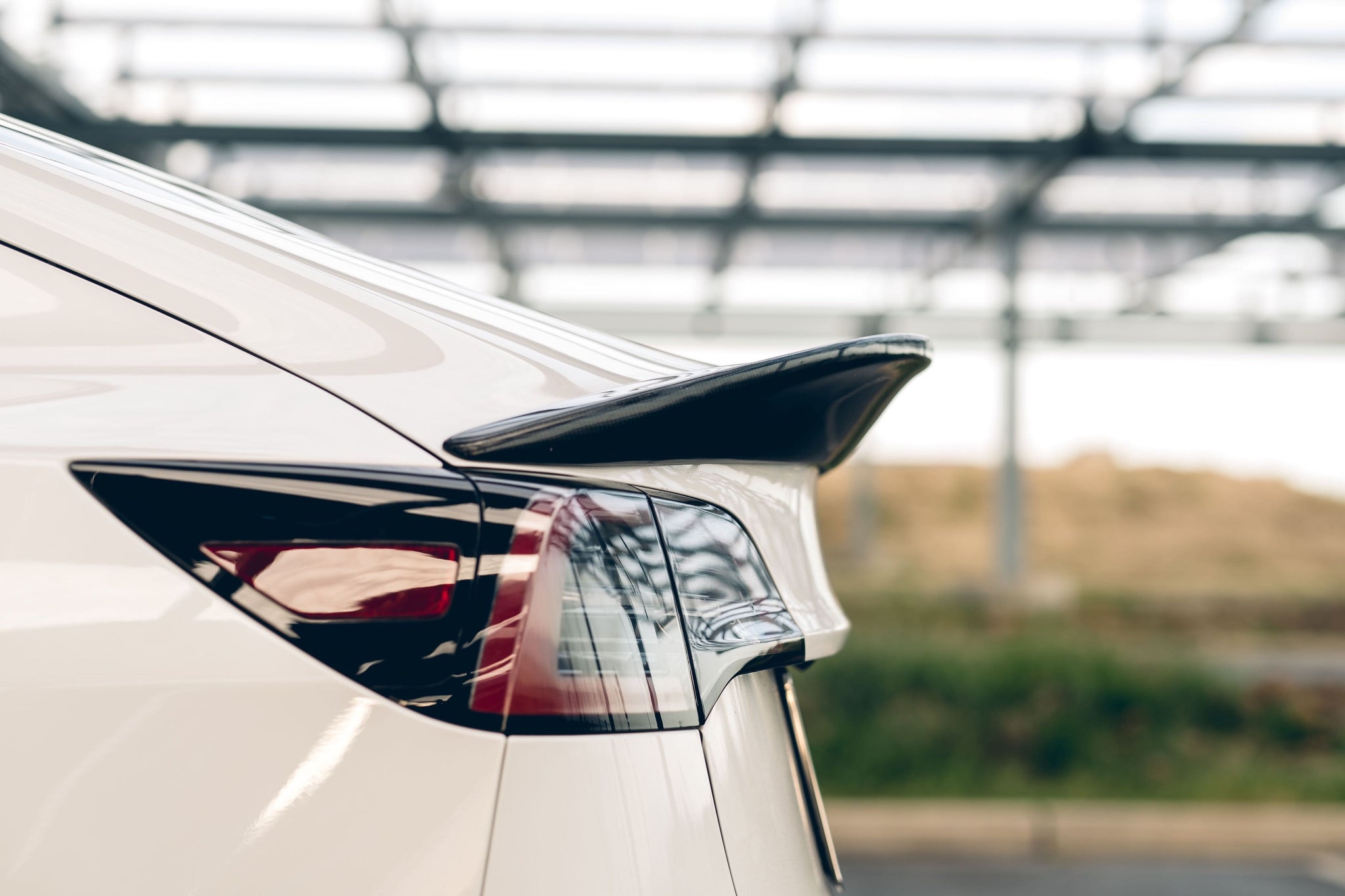 Tesla Model 3 Carbon Fiber Rear Spoiler (Laguna Seca Edition)