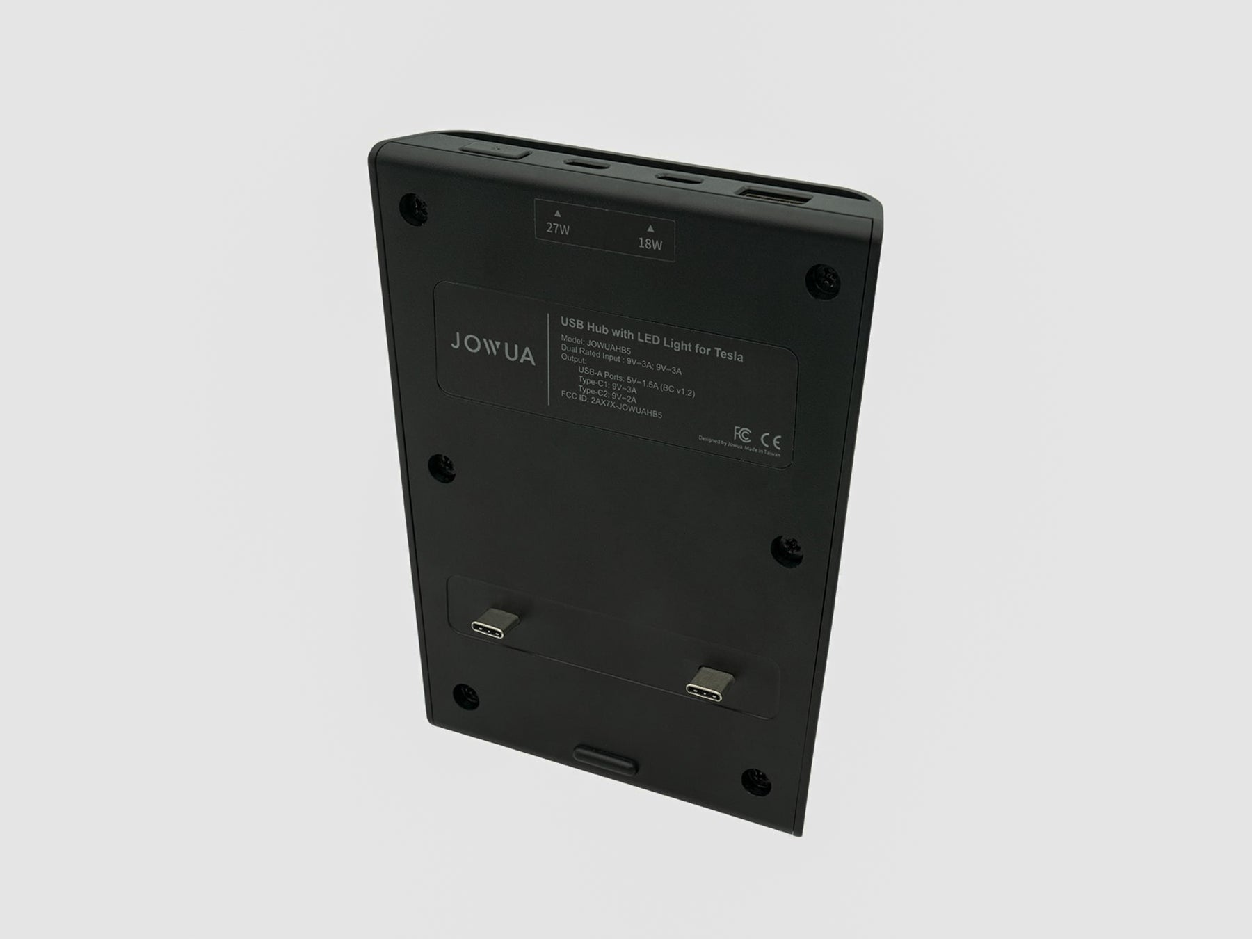 Tesla Model Y & 3 USB Hub with LED (2023-2022)