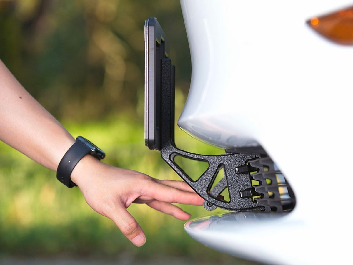 Tesla Model 3 Front License Plate Mount - "Quick Bandit"